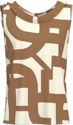 Emme Di Marella Emme DI Marella, Femme, Tops, Multicolore, Taille: 40 FR Hauts