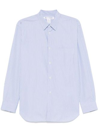 Comme Des Gar&ccedil;ons chemise &agrave; rayures - Bleu