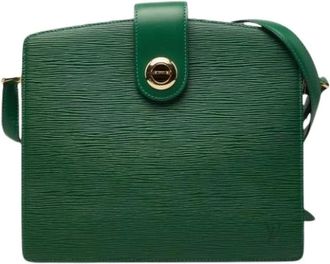 Louis Vuitton Sac bandouli&egrave;re vintage doccasion - Femme - Pre-owned - Vert - Taille: ONE Size
