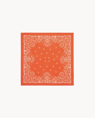 Kujten Petit bandana soie-cachemire - Petit Bandana Heli