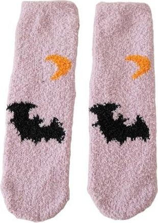 Generic Chaussettes Femme Chaussettes Chaudes Femme Chaussettes Thermiques Femme De Classique Halloween Courtes En Polaire D&eacute;coratives Chaudes Pour Dormir Ou 