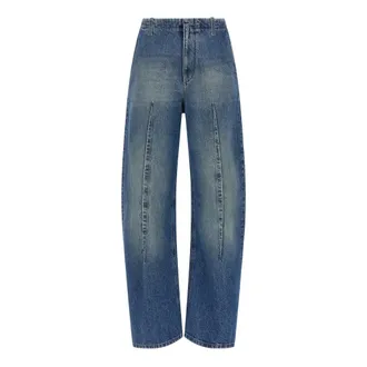 Maison Margiela Femme, Jeans, Bleu, Taille: 40 FR Jean barrel