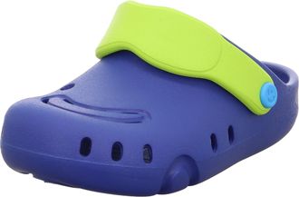 Superfit Jungen Splash C Slipper, Blau Hellgr&uuml;n 8000, 34 EU Weit