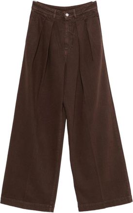 Nine In The Morning Pantalons D&eacute;contract&eacute;s - Marron