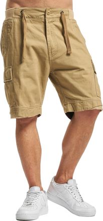 Brandit Packham Vintage Shorts, Farbe: Camel, Größe: 5XL