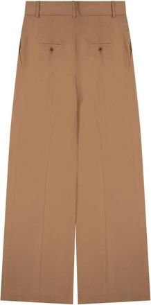 Alberta Ferretti Wide Leg Tailored Trousers - Beige