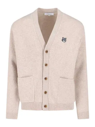 Maison Kitsun&eacute; Cardigan - Beige