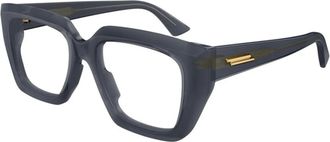 Bottega Veneta Femme, Accessoires, Gris, Taille: 52 MM Optical Frame