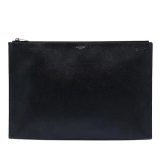 Saint Laurent Pre-owned Vintage Clutch - - Pre-owned - Damen - Schwarzk - ONE SIZE