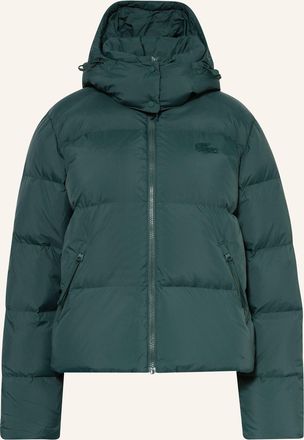 Lacoste Daunenjacke Mit Abnehmbarer Kapuze gruen