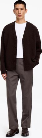 Arket Hose Aus Wolle Und Baumwolle -Beige