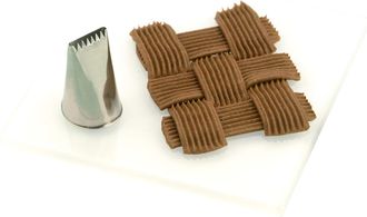 Pati-Versand Sternbandt&uuml;lle aus Edelstahl f&uuml;r Garnierarbeiten, 16mmx2mm,m 1 St&uuml;ck