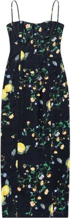 Moschino Femme, Robes, Noir, Taille: 38 FR Midi Bustier Dress