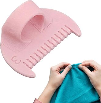 Generic Ausrichtungswerkzeug f&uuml;r Handn&auml;harbeiten - Stichf&uuml;hrung 5 x 3,8 x 2,2 cm, 3D-gedruckter Fingerhut, Assistent f&uuml;r pr&auml;zises N&auml;hen des Fadenabstands | N&auml;