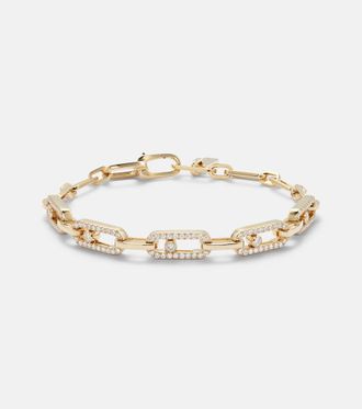 Messika Armband Move Link aus 18kt Gelbgold mit Diamanten