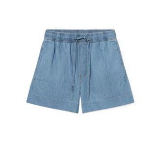SoSUE Femme, Shorts, Bleu, Taille: 42 FR Jeansbermuda