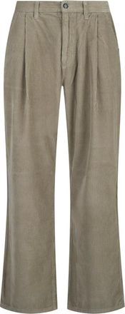 Amish Pantalon large - Homme - Pantalons - Beige - Taille: L