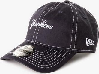 New Era Baumwollkrümmte Visierkappe - Blau