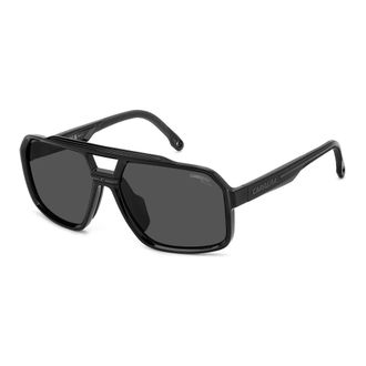 Carrera Homme, Accessoires, Noir, Taille: 59 MM Lunettes de Soleil Sportives Noires/Grises Polaris&eacute;es