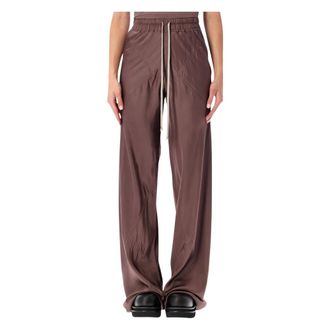 Rick Owens Pantalon Coupe Bias &agrave; Cordon - Femme - Pantalons - Brun - Taille: 40 FR