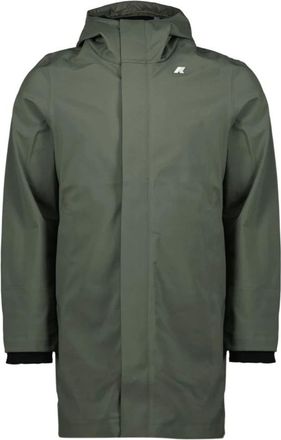 K-Way Homme, Manteaux, Vert, Taille: XL Thomas Bonded Parka