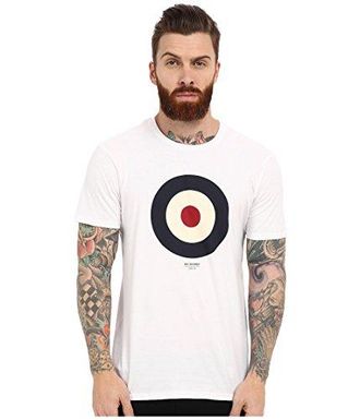 Ben Sherman MB12872 T-Shirt, Blanc (Bright A47), XL Homme