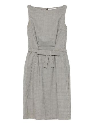 Dior robe courte à taille ceinturée (années 2000) - Noir