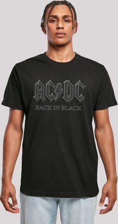 F4NT4STIC T-Shirt ACDC Back in Black Premium Qualität