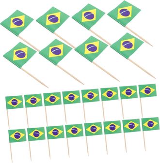 Cabilock 100stücke Flaggen Zahnstocher Obst Picks Internationale Länderflaggen Picker Party Dessert Stäbchen Für Kuchen EIS Käsewürfel Sandwiches Cupcakes Obst