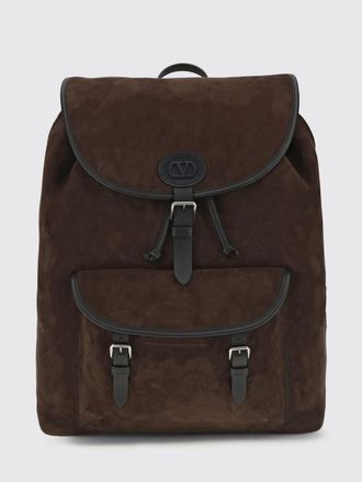 Valentino Garavani Antibes Rucksack von aus Kalbs-Veloursleder mit VLogo