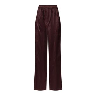 Tory Burch Viskosehose - - Trousers - Damen - Rot - S