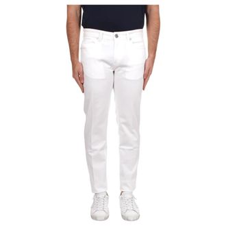Re-hash Pantalone modello 5 tasche - - Jeans - Herren - Wei&szlig; - W31