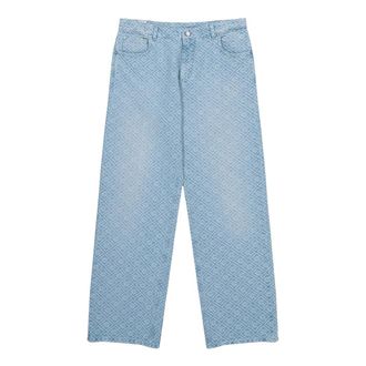 Casablanca Washed Monogram Jeans - - Jeans - Herren - Blau - W30