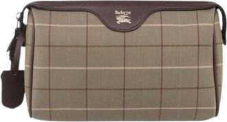 Burberry Pre-owned Nova check Pochette - Femme - Pre-owned - Beige - Taille: ONE Size