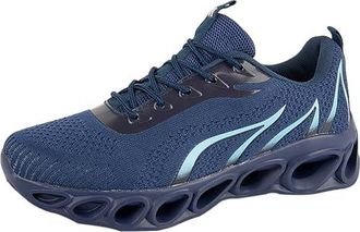 Generic Baskets d&eacute;contract&eacute;es &agrave; enfiler pour homme - Chaussures Oxford larges pour les orteils - Soutien de la vo&ucirc;te plantaire - Chaussures confortables &agrave; enf