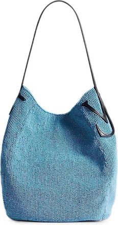 J.W.Anderson Beaded Shoulder Bag - Blue