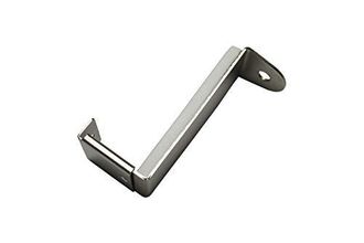 Gardinia Adapter für Spannvitragen, Für Spannstangen mit Ø 9 mm, Verstellbar von 20-28 mm, 2 Stück, Metall, Titan