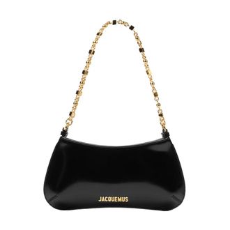 Jacquemus Le petit sac cha&icirc;ne Bisou - Femme - Sacs - Noir - Taille: ONE Size
