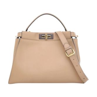 Fendi Pre-owned Leder Handtasche - - Pre-owned - Damen - Beige - ONE SIZE