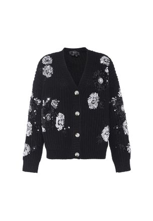 Faina Pullover Damen schwarz