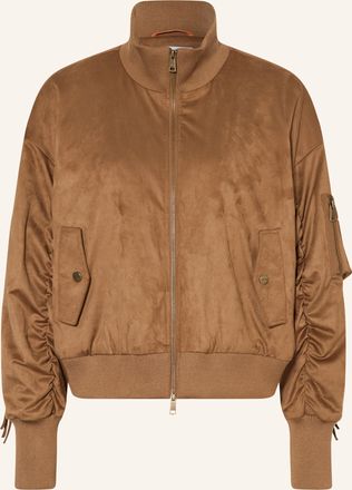 Bombers Original Bombers Original Blouson In Lederoptik braun