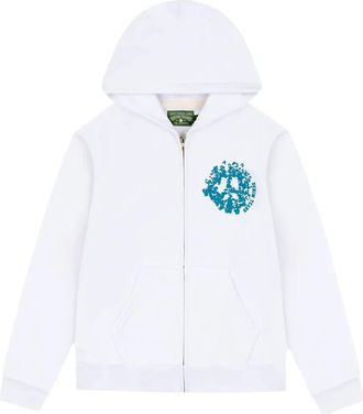 Denim Tears hoodie Stadium Denim University White - Blanc