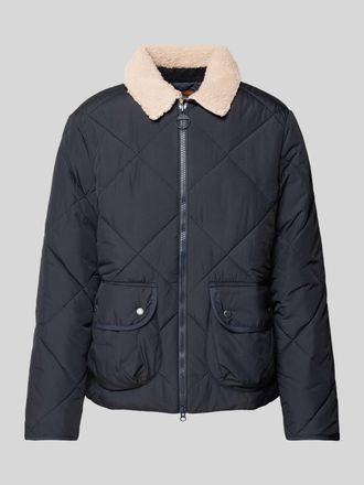 Barbour Steppjacke mit Umlegekragen Modell ANGLER