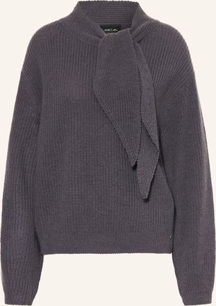 Marc Cain Pullover Mit Schluppe blau