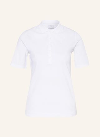 Bogner Piqu&eacute;-Poloshirt Malika weiss