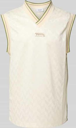 Maison Kitsun&eacute; Relaxed Fit Tanktop mit V-Ausschnitt