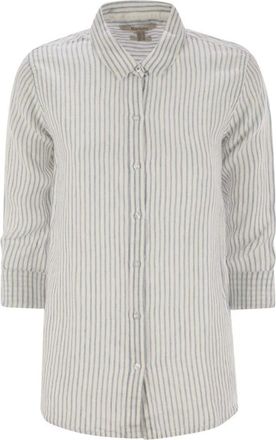 Barbour Femme, Blouses et Chemises, Multicolore, Taille: 36 FR Marine Relaxed Shirt