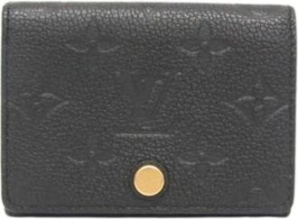 Louis Vuitton unisex, Pre-owned, Noir, Taille: ONE Size Pre-owned Toile petite-maroquinerie