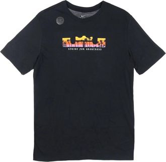 Nike LeBron James Logo Tee - - Sport - Herren - Schwarzk - XL