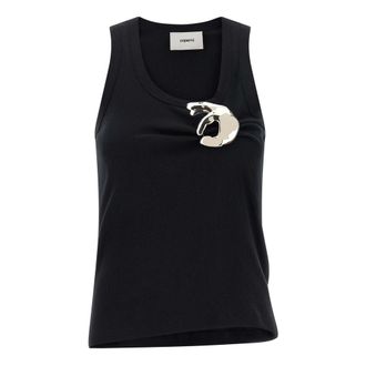 Coperni Emoji Tank Top - - Tops - Damen - Schwarzk - M